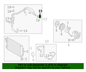 97626-J9000 - Expansion Valve 2018-2022 Kia | Kia.Parts Store