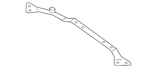 51757262626 - 2012-2021 BMW Under Cover Rear Bracket (51-75-7-262-626 ...