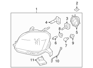 1984-2023 Ford Bulb E35Y-13466-B | OEM Parts Online