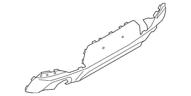 51128090077 - 2019-2022 BMW X2 Lower Cover (51-12-8-090-077) | BMW of ...