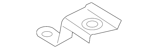 51757365567 - 2014-2019 BMW Under Cover Side Bracket (51-75-7-365-567 ...