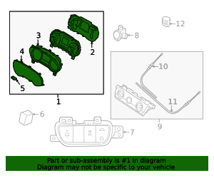 94001-Q5200 - Cluster Assembly 2021-2023 Kia Seltos | Kia.Parts Store