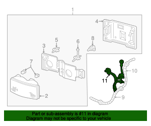 12101898 - Multi-Purpose Pigtail 1992-2021 GM | GM Wholesale Direct