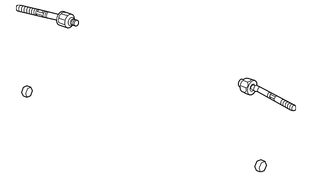 2014-2019 Chevrolet Corvette Steering Linkage Inner Tie Rod Kit ...