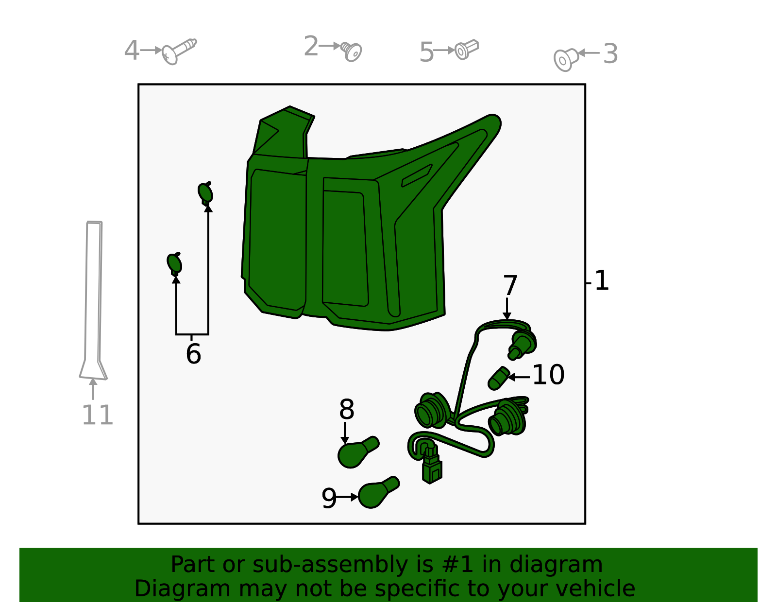 2021-2023 Kia Sorento Tail Lamp Assembly 92410-R5000 | NewAutoParts.com