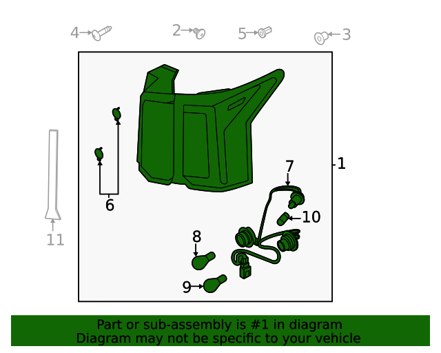 92420-R5000 - Tail Lamp Assembly 2021-2023 Kia Sorento | Kia.Parts Store
