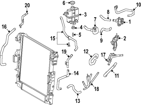 Inverter Cooling Components for 2024 Toyota Land Cruiser | Toyota Parts ...
