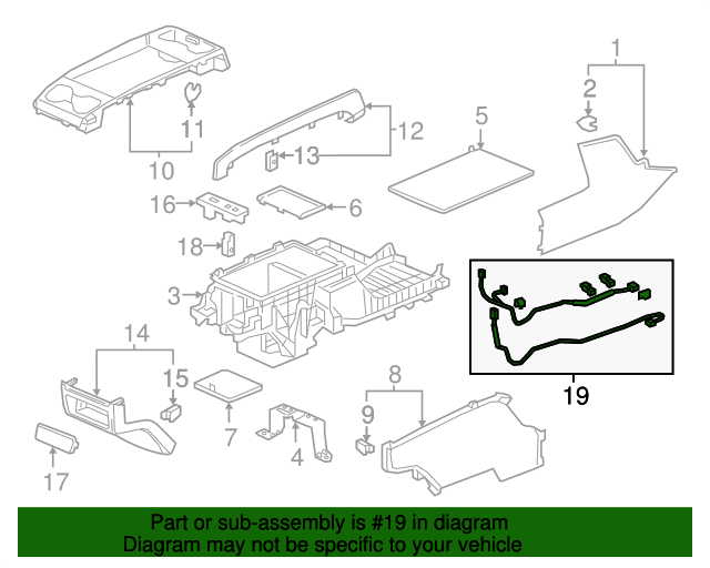 32118-THR-A02 - Harness 2018 Honda Odyssey | Honda Parts Online