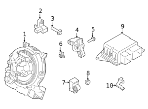 2021 Ford Bronco Control Module MB3Z-14B321-A | Online Ford Parts Catalog