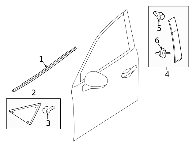 2019-2023 Mazda 3 Applique BDTS-50-M10C | RealMazdaParts.com