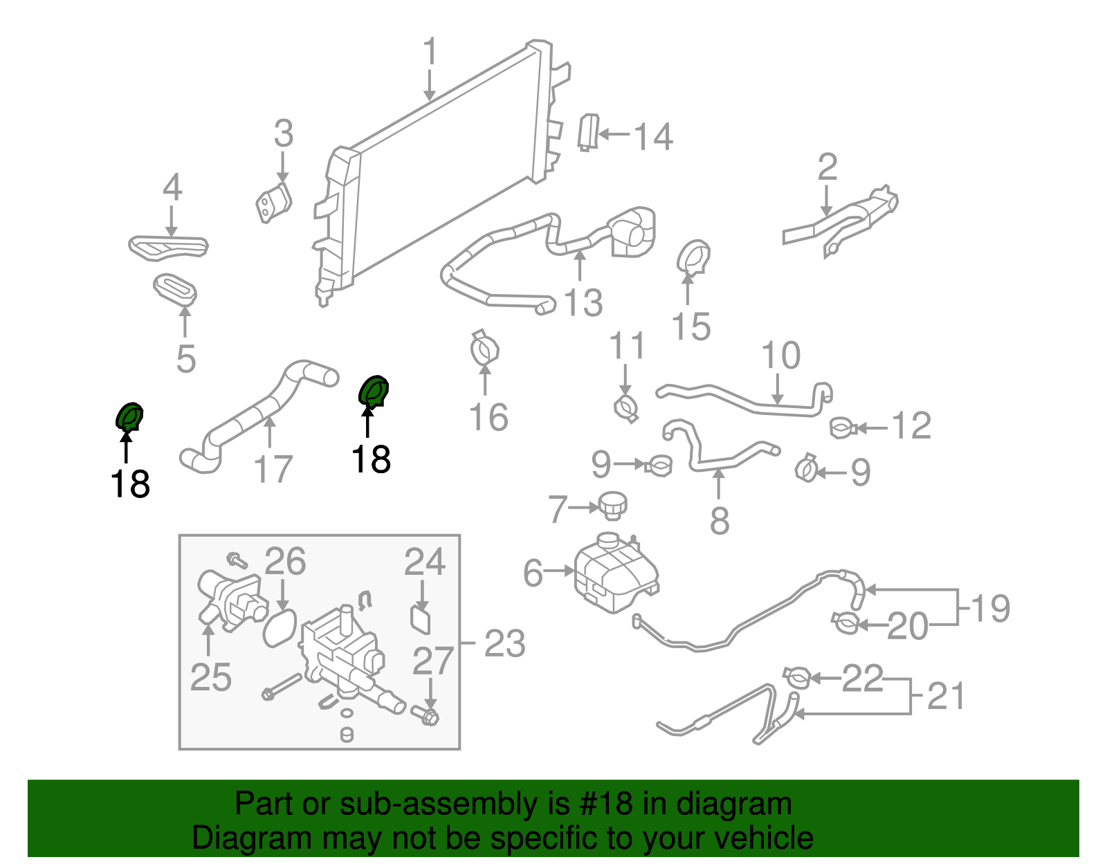2008-2025 GM Multi-Purpose Clamp 90572594 GM | GMPartsDirect.com
