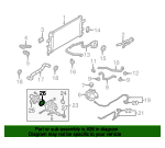 2008-2018 GM Engine Coolant Outlet O-Ring 25189205 GM | GMPartsDirect.com