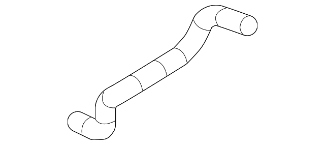 2008 Saturn Astra Inlet Hose 13118271 | GMPartsDirect.com