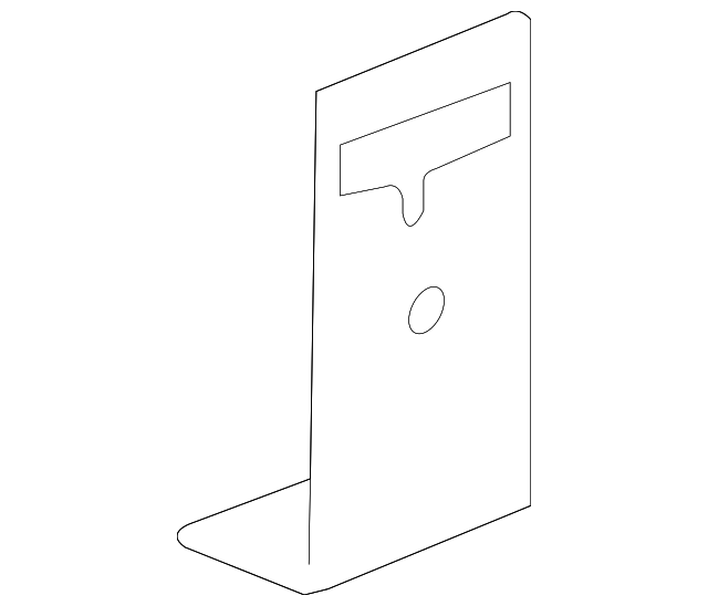 2007-2019 GM Rear Center Seat Belt Retractor Bracket 15792091 GM ...