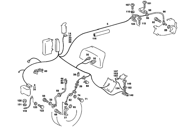 126-540-00-17 - Rotational Speed Sensor 1973-1985 Mercedes-Benz ...