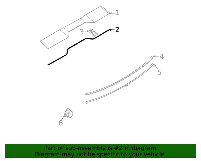 Genuine BMW 51-62-9-881-848 | Spoiler Wing Repair Kit | FREE Shipping ...