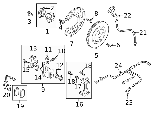 4M0-972-253-R - Sensor Harness 2020-2023 Audi | Audi OEM Parts