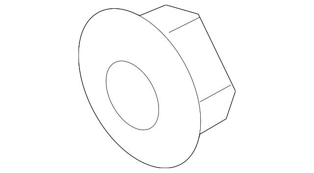 MU000763 - Upper Control Arm Nut 2007-2017 Mitsubishi | Mitsubishi ...