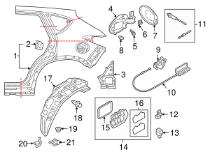 2016-2021 Mazda CX-3 Lower Panel D1YE-70-40X | MazdaParts.Online