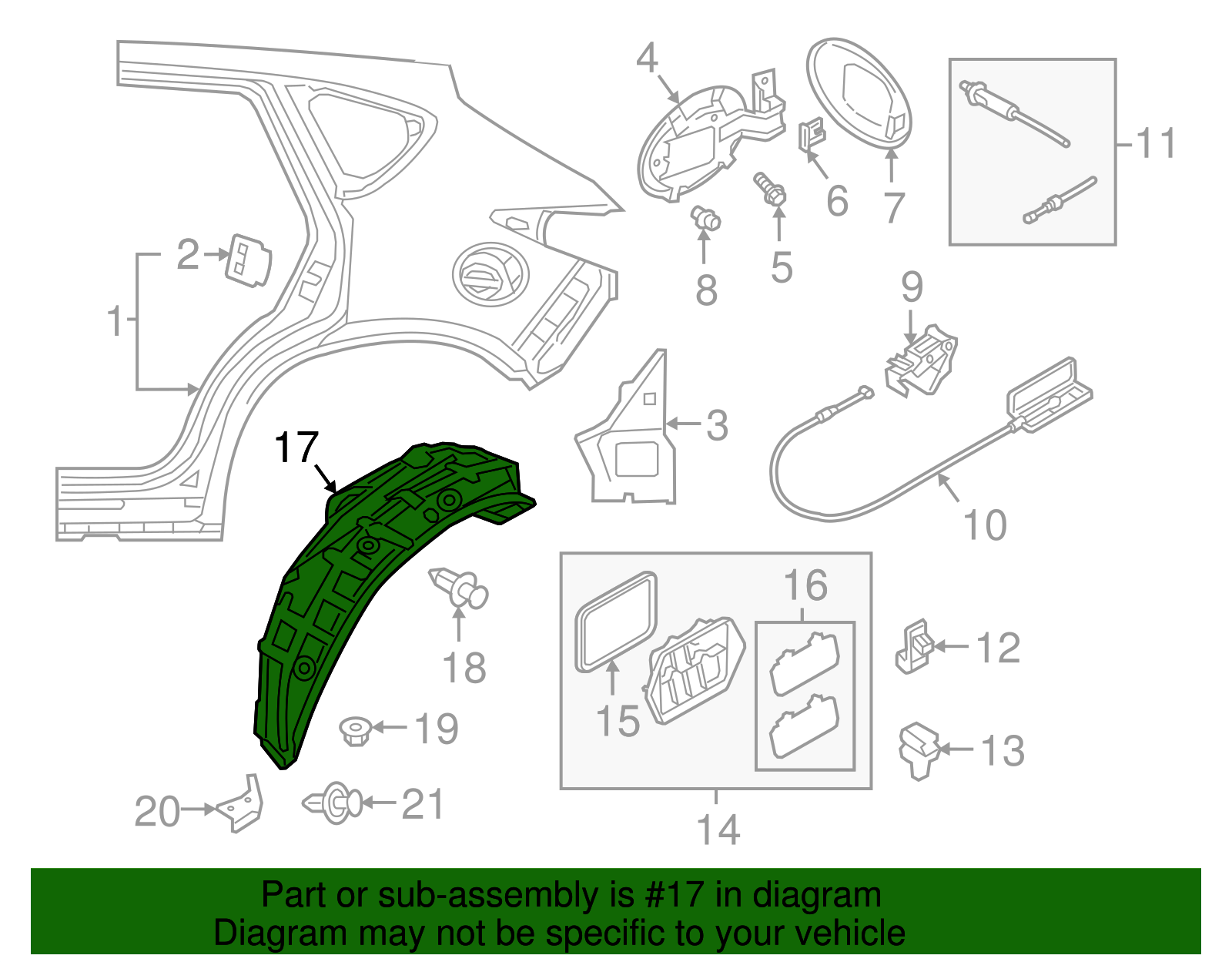 2016-2021 Mazda CX-3 Splash Shield DH4C-56-1H1 | Retail Performance ...