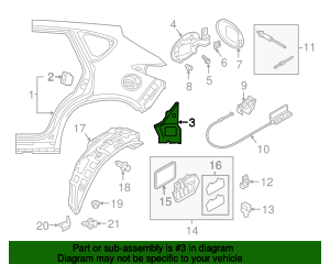2016-2021 Mazda CX-3 Lower Panel D1YE-70-40X | MazdaParts.Online