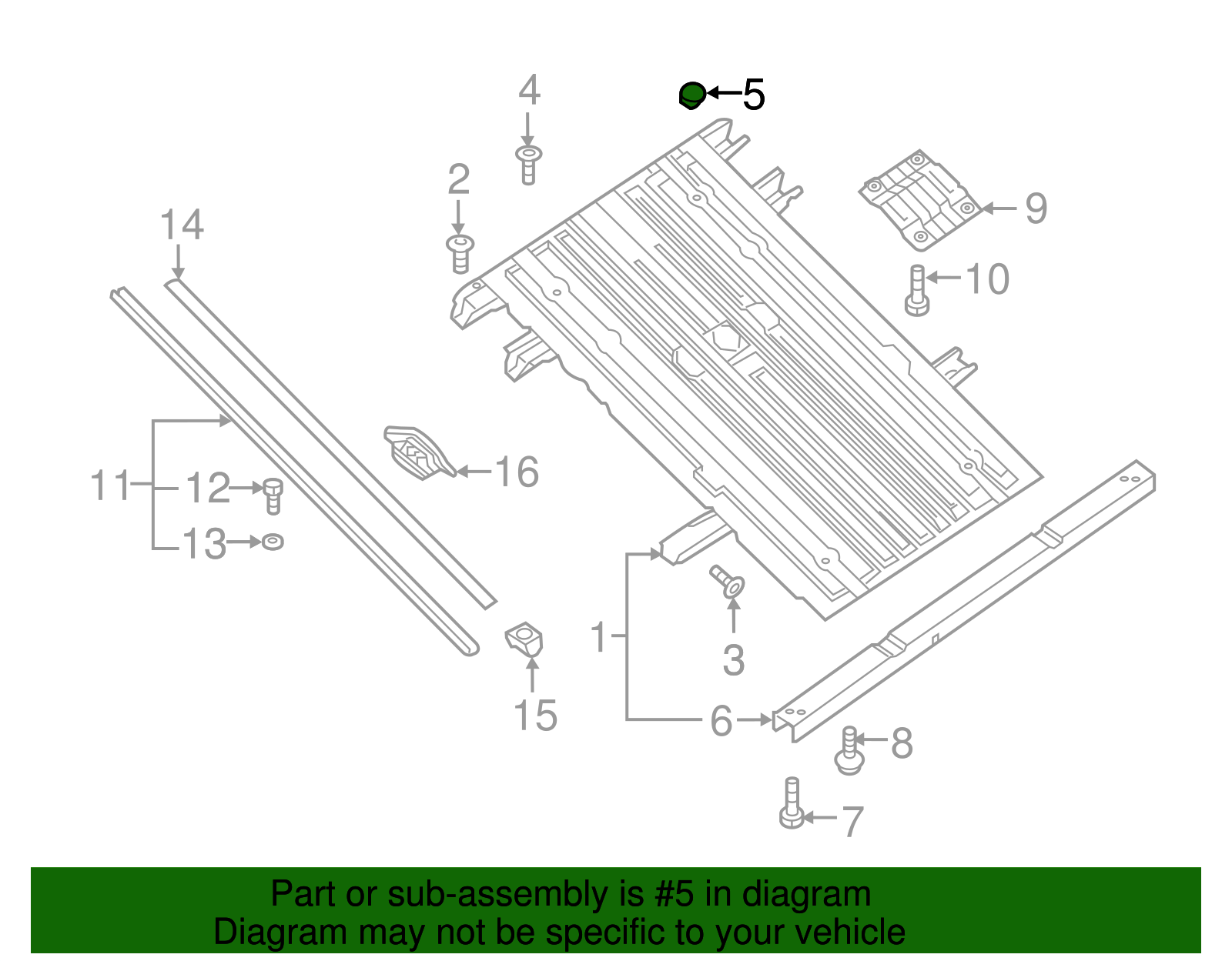 2016-2024 Nissan Door / Floor Plug (S13 S14 Z32 +more) 01658-00155 ...