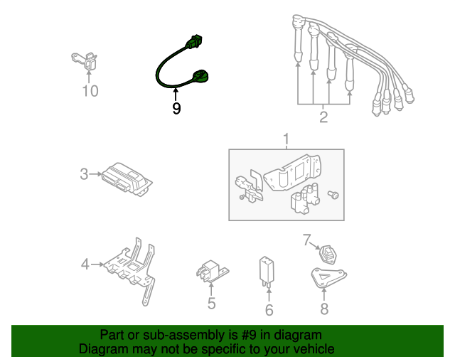 39180-22600 - Engine Crankshaft Position Sensor 2000-2011 Hyundai ...