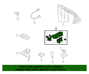 27301-26600 - Ignition Coil 2001-2005 Hyundai Accent | AutoNationParts.com