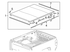 2014-2019 GM Clamp 84203271 | TascaParts.com