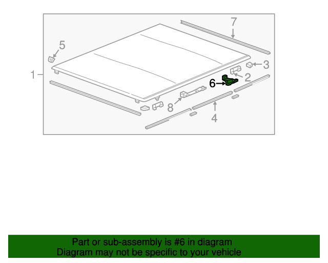 2014-2019 GM Clamp 84203271 | TascaParts.com