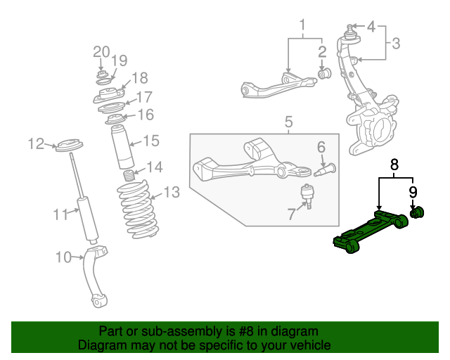 25918964 - OEM GM Mount Bracket | GMPartsCenter.net | GM Parts Center