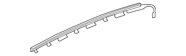 2014-2016 Porsche Panamera Frame Molding 970-536-481-09-V09 | Sunset ...