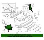2017-2019 Ford Escape Side Extension - Passenger Side (RH) GJ5Z-17810 ...