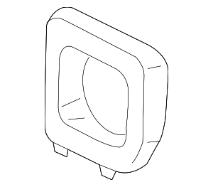 463-884-08-31 - Headlamp Bezel 2002-2012 Mercedes-Benz | Mercedes-Benz ...