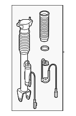 292-320-16-00 - Shock Absorber 2016-2019 Mercedes-Benz | Mercedes-Benz ...