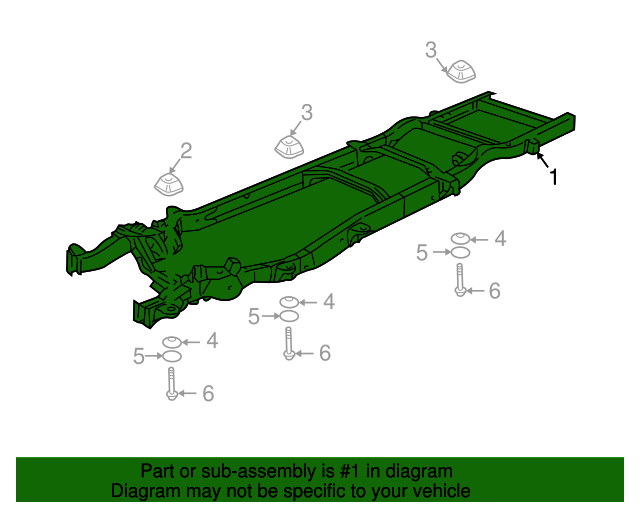 2017 GM Frame Assembly 84228211 | GMPartsDirect.com