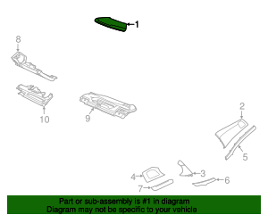 92294178 GM Cluster Visor | GM Parts Store