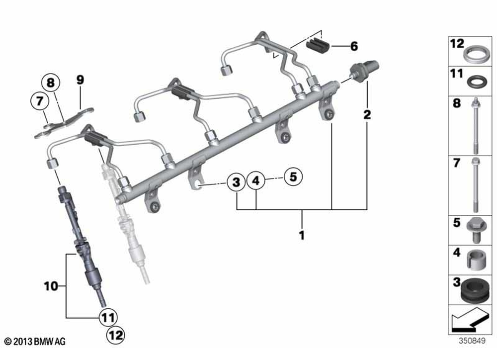 2009-2021 BMW Decoupling Element 13537577649 | Retail Performance Auto ...