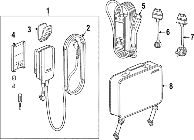 85642869 - PowerUp + Level 2 Charger 2024 GMC | Chevrolet Parts Direct
