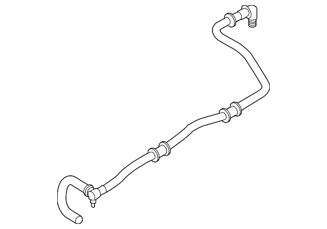 2011-2018 Porsche Cayenne Secondary Air Injection Pump Hose 958-113-204 ...