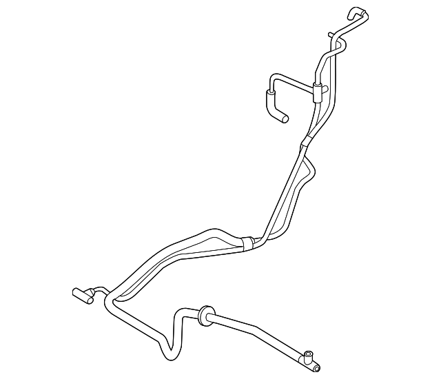 2011-2018 Porsche Cayenne Secondary Air Injection Pump Hose 958-110-773 ...