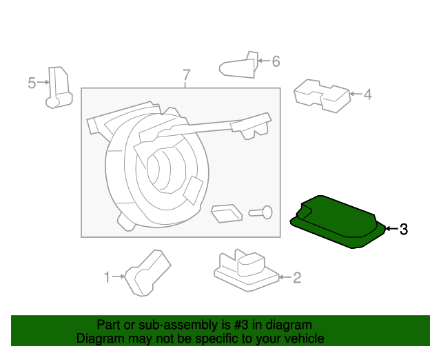 2012-2017 GM Airbag Sensing and Diagnostic Module 13513516 ...