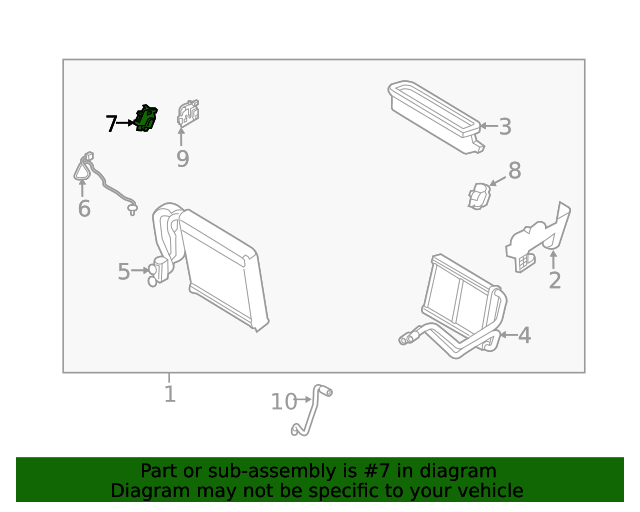 2019-2020 Nissan Altima Actuator - Passenger Side (RH) 27732-5NA1A ...
