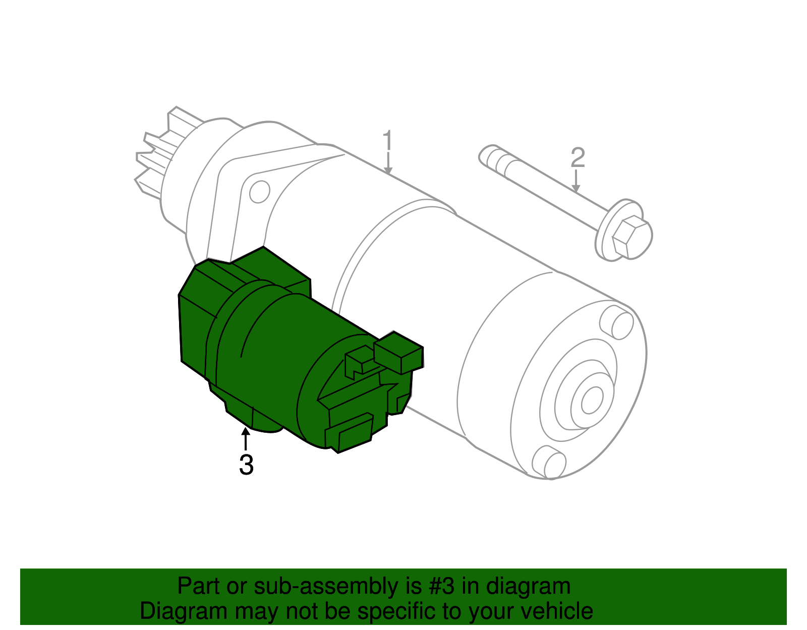 2011-2015 Nissan Starter Solenoid 23343-JA12A | Team Nissan Inc.