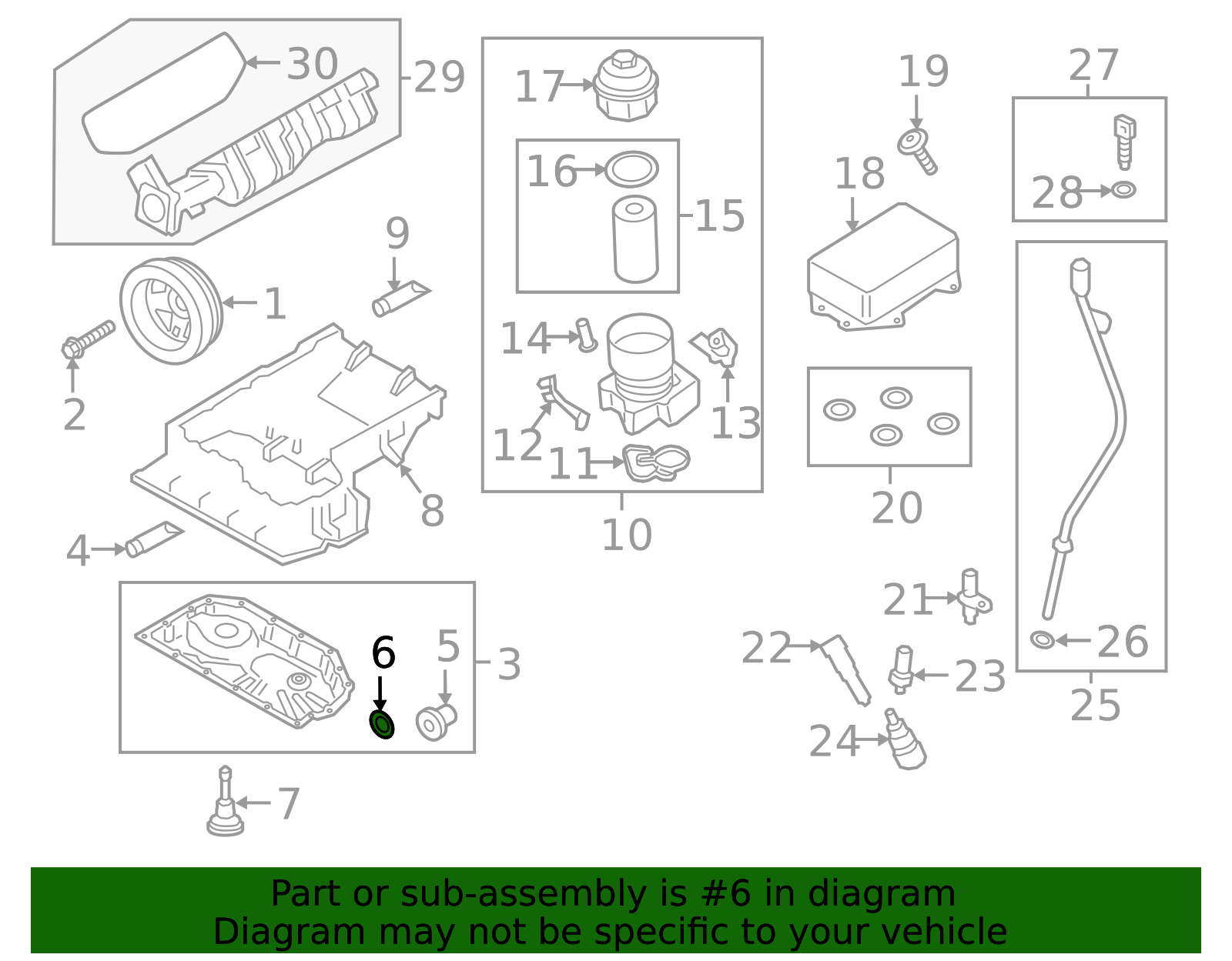 Genuine Porsche Drain Plug O-Ring for 2017-2025 Porsche | OEM Part# PAF ...