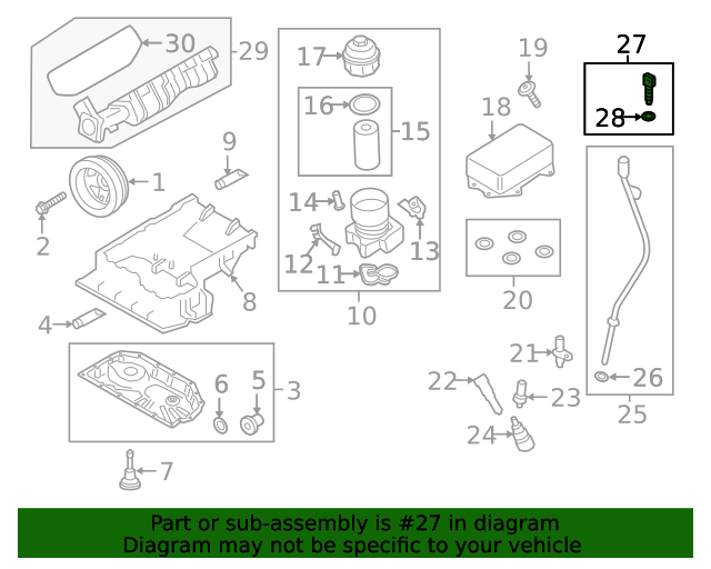 2013-2024 Porsche Engine Oil Dipstick Tube Cap 958-107-168-10 | Gaudin ...