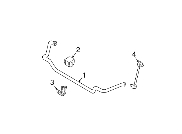 31356751079 - 2001-2005 BMW Stabilizer Link, left (31-35-6-751-079 ...