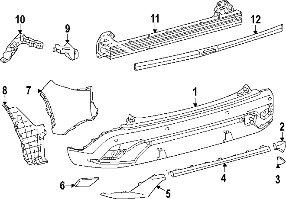 2023-2024 Toyota Corolla Cross Outer Molding 52753-0A040 | Toyota Parts ...