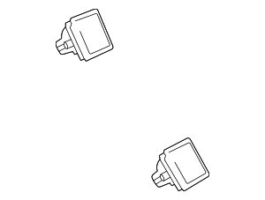 Genuine 12 Volt Accessory Power Outlet Cover for 2020-2023 Land Rover ...