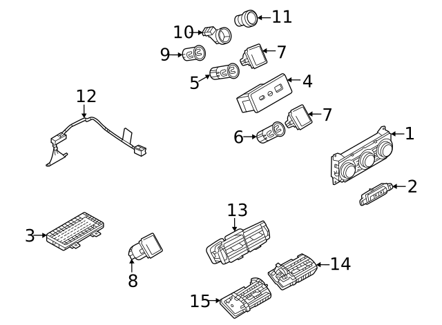 2020-2023 Land Rover 12 Volt Accessory Power Outlet Cover LR128006 ...
